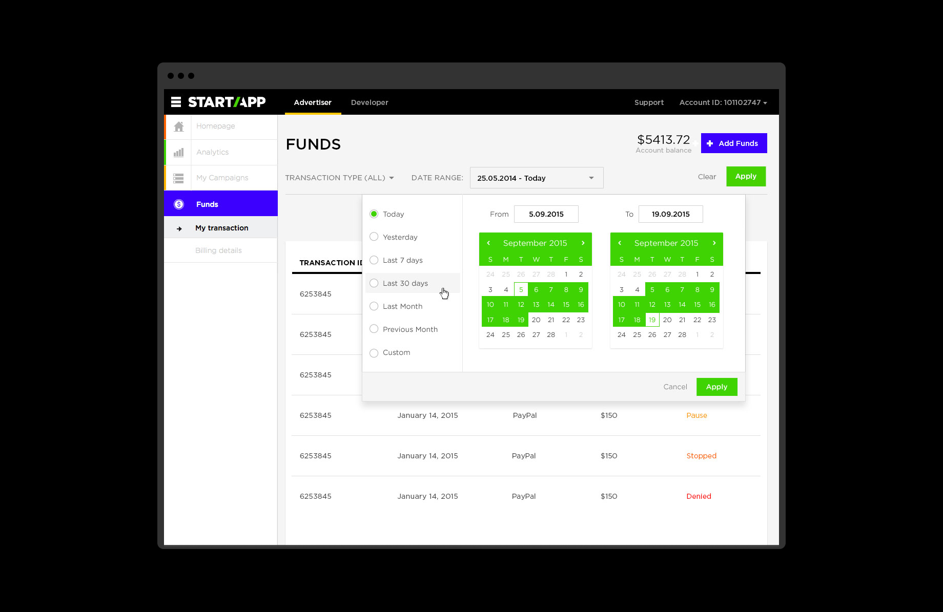 Brio Use case - Startapp (start.io)